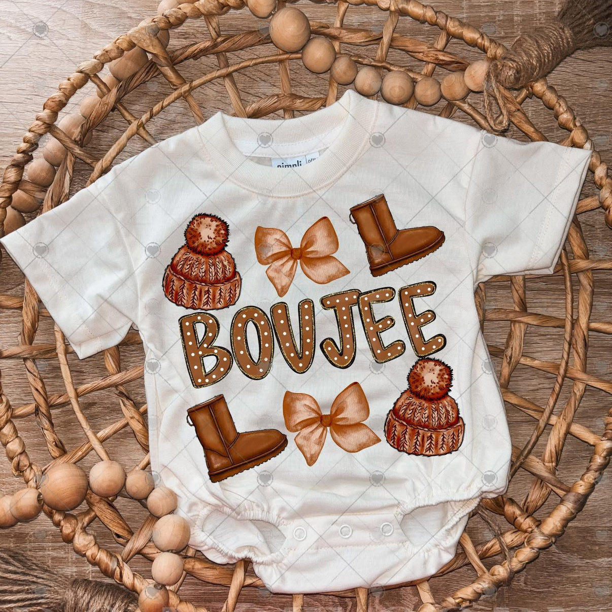 Boujee Brown Dotted Digital Download – June Bentley Designs